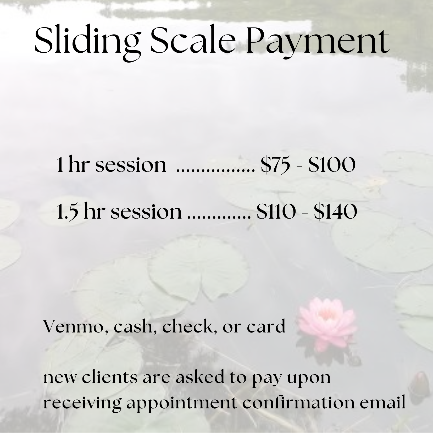 Booking Info – Emily Luhrs Massage & Cranial Sacral Therapy